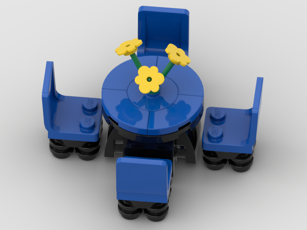 LEGO MOC table by EBbuilds | Rebrickable - Build with LEGO