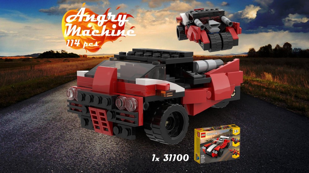 LEGO MOC Angry Machine - 31100 Alternate Build by gurman | Rebrickable ...