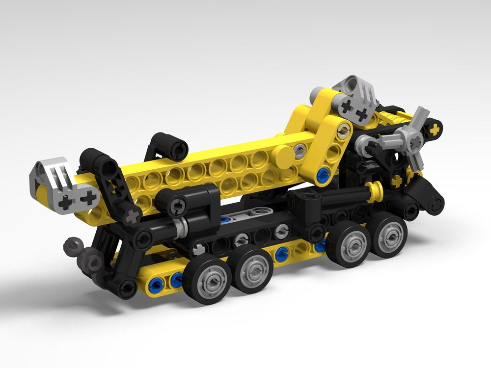 LEGO MOC Micro mobile crane MKII by Armuotas | Rebrickable - Build with ...