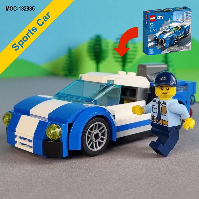 LEGO MOC Sports Car by vanderlegofan | Rebrickable - Build with LEGO