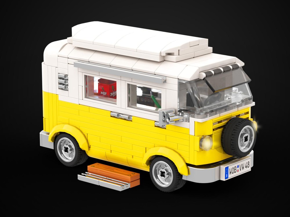 LEGO MOC VW T2 | Camper Holiday (10279) by PriBri | Rebrickable - Build ...