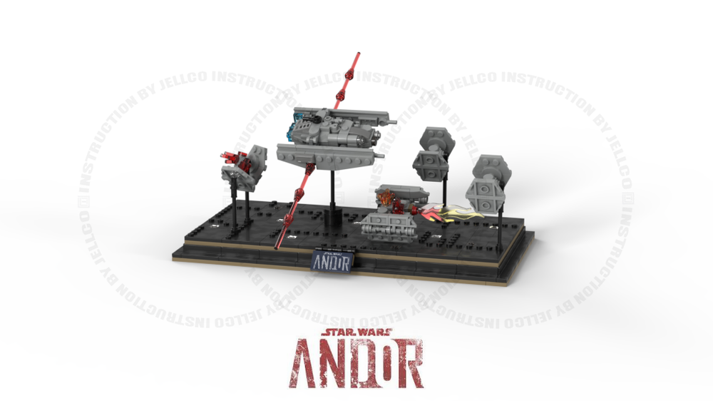 LEGO MOC Micro Diorama : ANDOR series Episode 11 by jellco ...