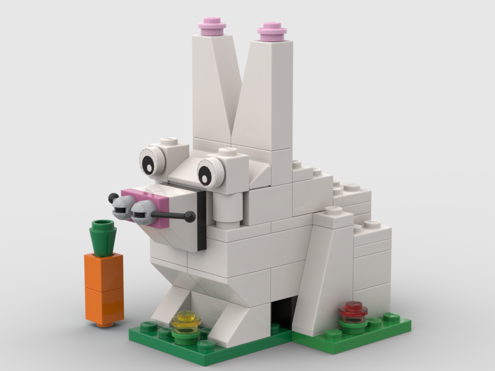 LEGO MOC Rabbit / Bunny (11717 Alternate Build) by mf1 | Rebrickable ...