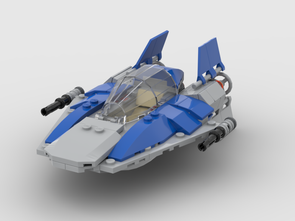 LEGO MOC Midi-Scale A-Wing (Rebels) by gonky_bricks | Rebrickable ...