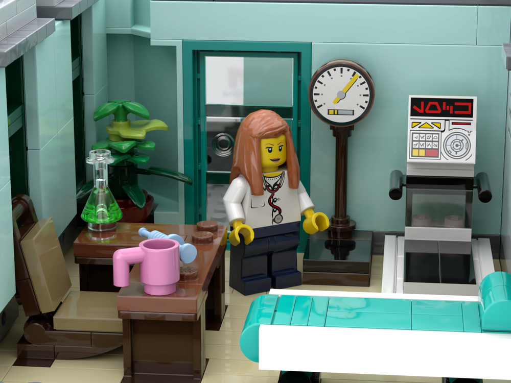 LEGO MOC Medical Office by House_of_bricks_and_diorama | Rebrickable ...