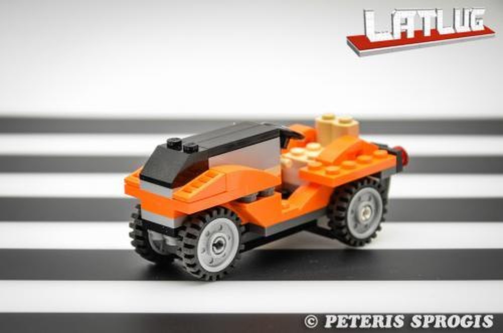 Lego Moc 31017 Mini Tractor By Keep On Bricking Rebrickable Build