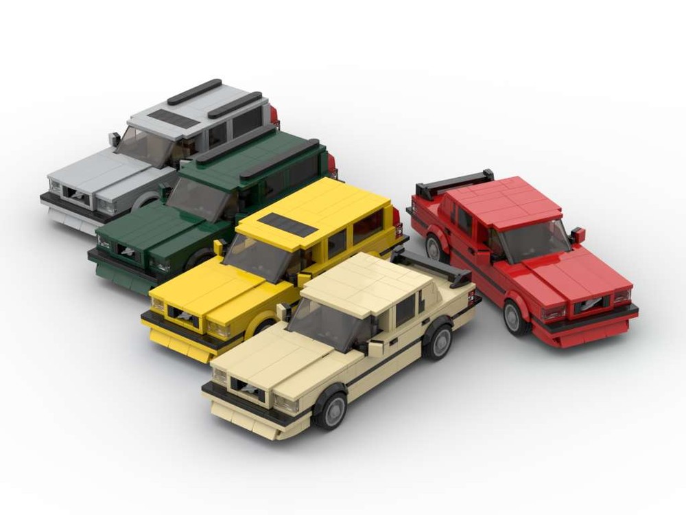 LEGO MOC Brick 850 - Set of Five Colors by IBrickedItUp | Rebrickable ...