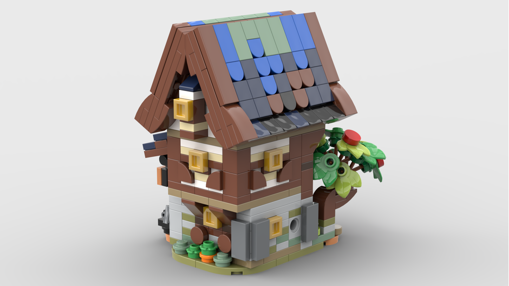 LEGO MOC Mini 21325 Medieval Blacksmith by christromans | Rebrickable ...