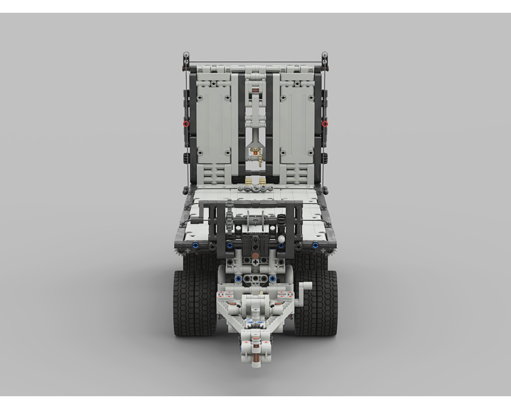 Lego Moc Turntable Drawbar Trailer Loader By Mccattytech