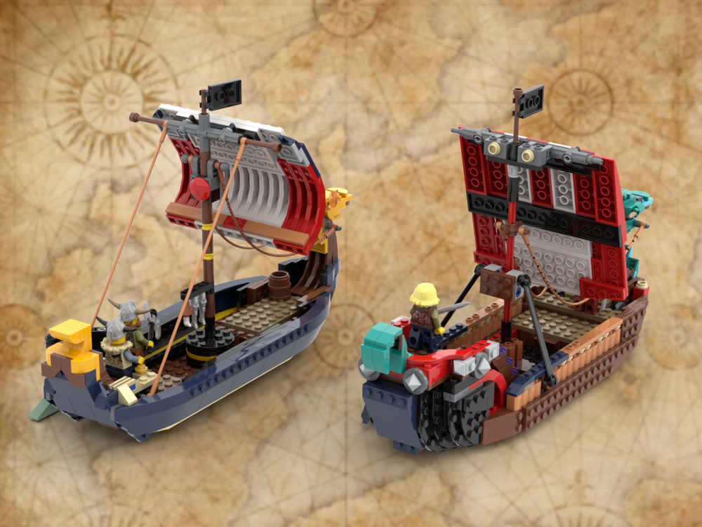 Lego Moc Viking Scout Fleet 31132 Alternate Build By Macharius
