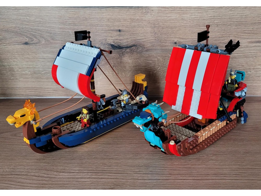 Lego Moc Viking Scout Fleet 31132 Alternate Build By Macharius