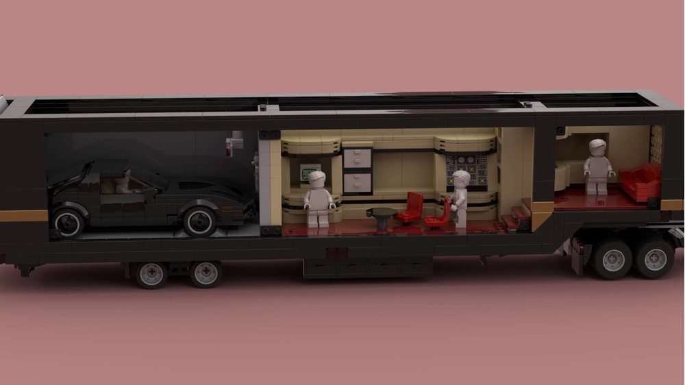Lego Moc Knight Rider Mobile Command Center By Maikusan Rebrickable