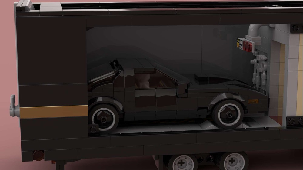 Lego Moc Knight Rider Mobile Command Center By Maikusan Rebrickable