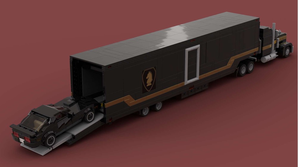 LEGO MOC Knight Rider Mobile Command Center by Maiku__san | Rebrickable ...