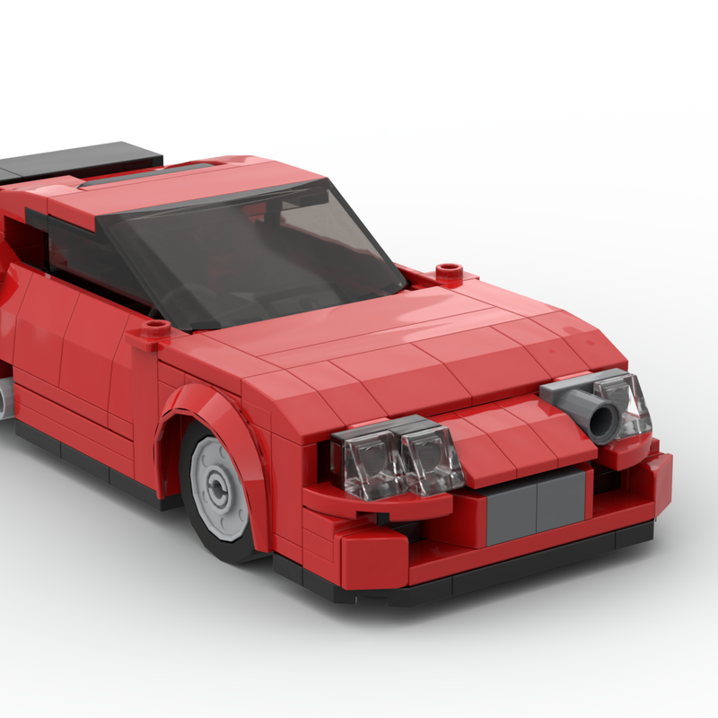 LEGO MOC Toyota MK4 Supra Drag Car by KazeBricks | Rebrickable - Build ...