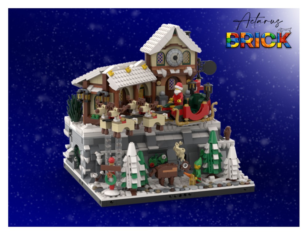 LEGO MOC Workshop for Elf Winter Village by preve84 | Rebrickable ...