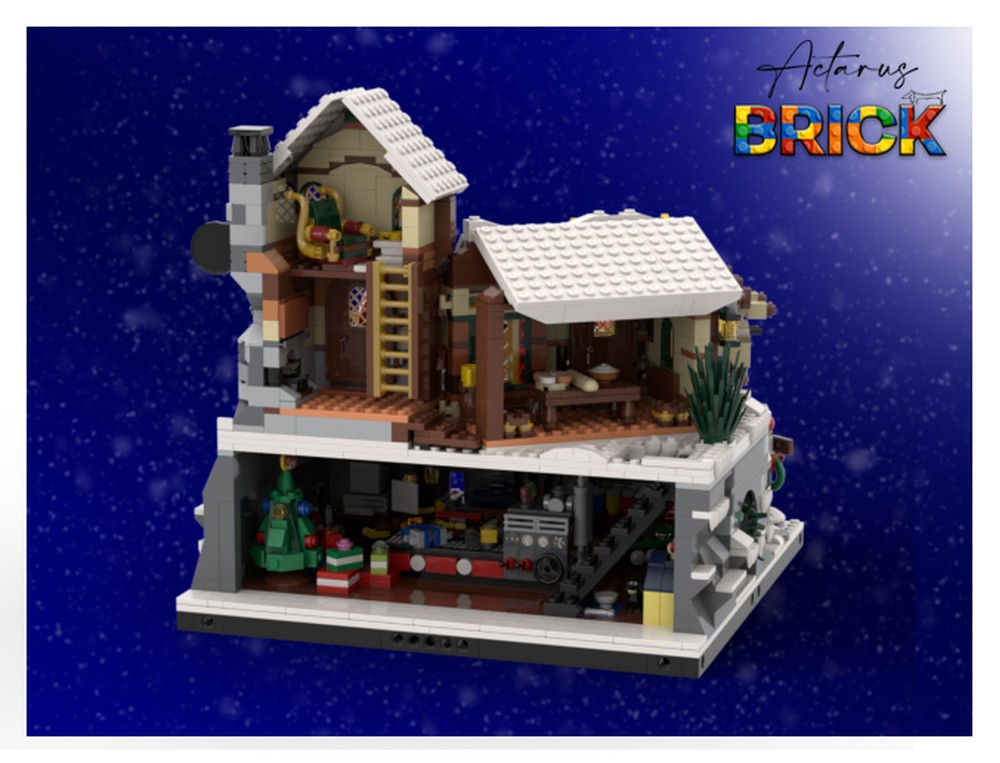 LEGO MOC Workshop for Elf Winter Village by preve84 | Rebrickable ...