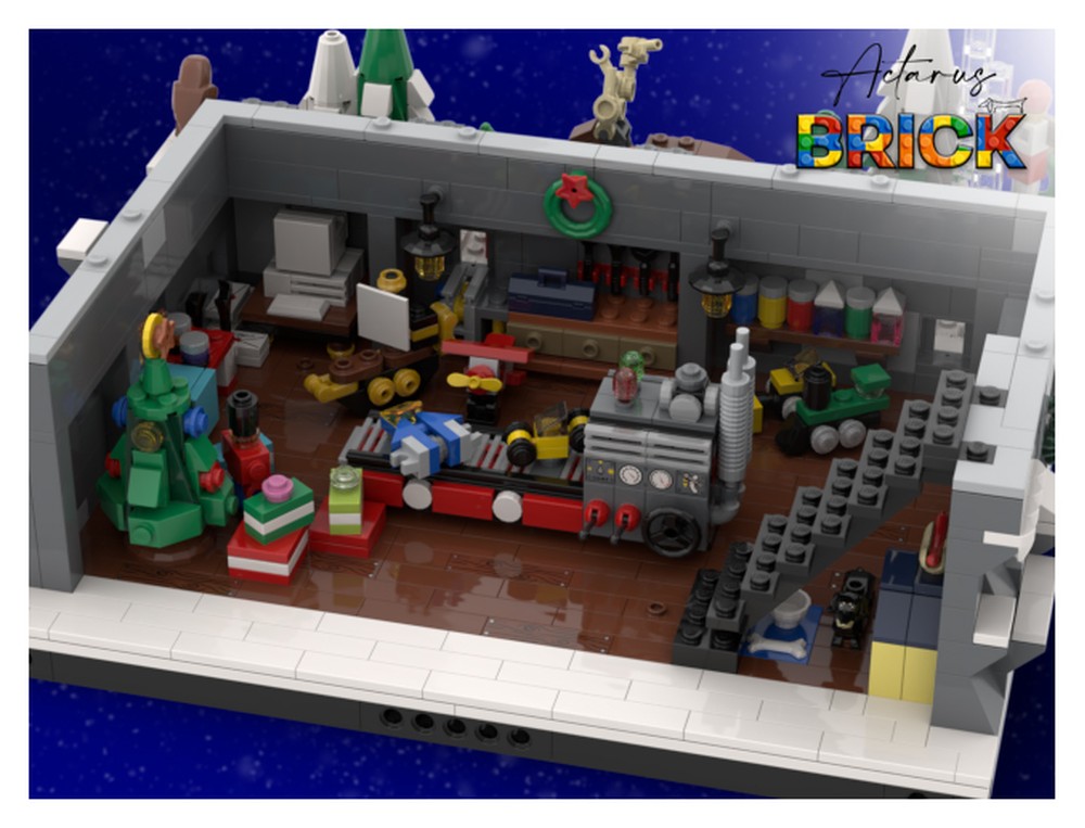 LEGO MOC Workshop for Elf Winter Village by preve84 | Rebrickable ...