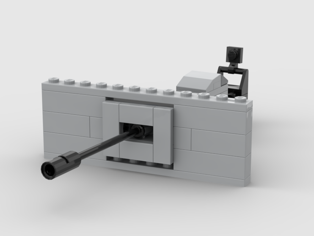 LEGO MOC SW Wall Cannon by gonky_bricks | Rebrickable - Build with LEGO