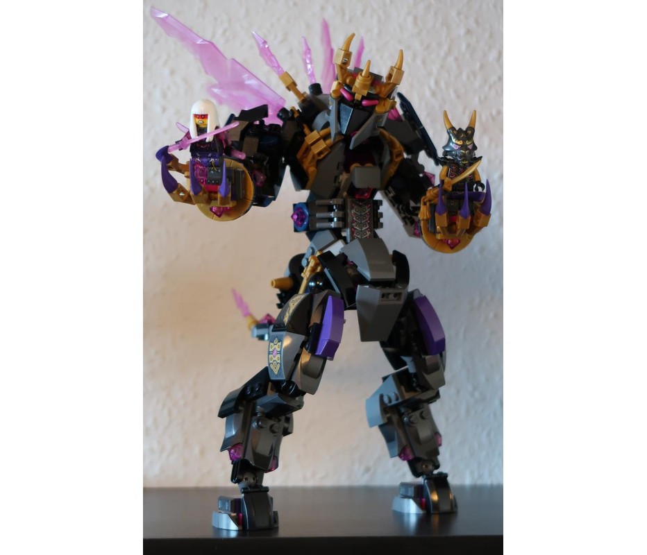 LEGO MOC Crystal Demon by re-creator | Rebrickable - Build with LEGO