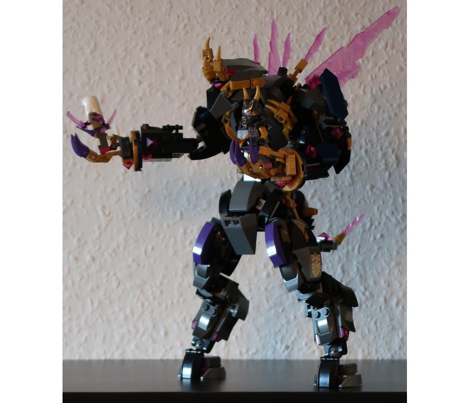 LEGO MOC Crystal Demon by re-creator | Rebrickable - Build with LEGO