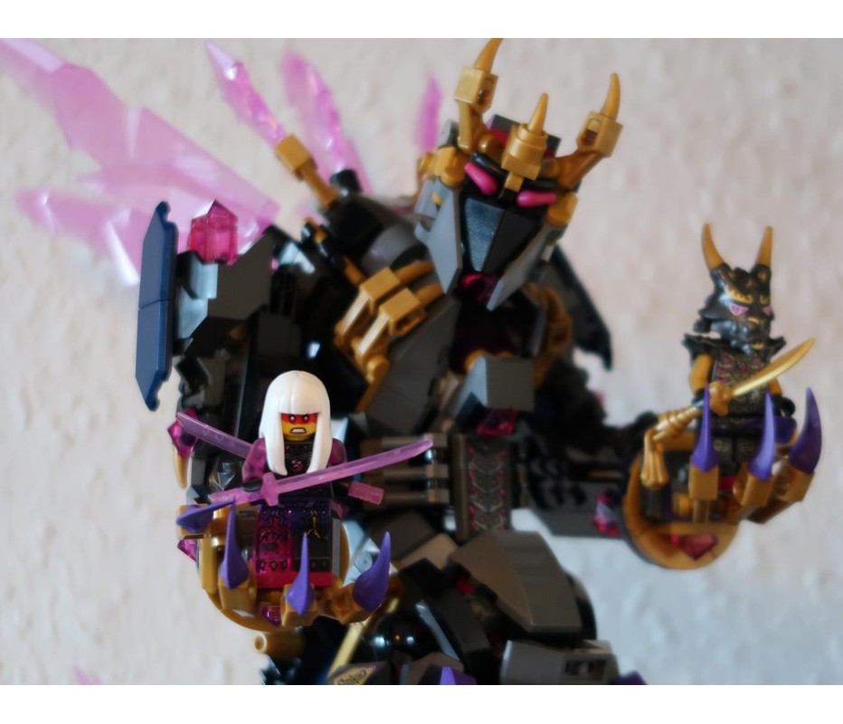 LEGO MOC Crystal Demon by re-creator | Rebrickable - Build with LEGO