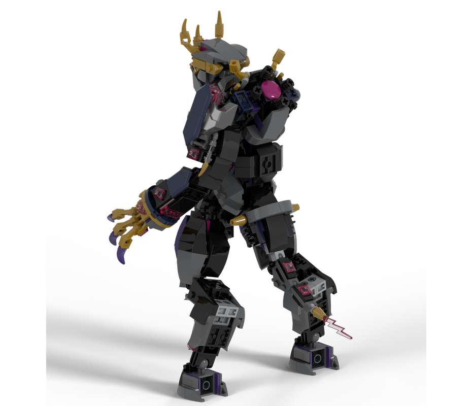 LEGO MOC Crystal Demon by re-creator | Rebrickable - Build with LEGO