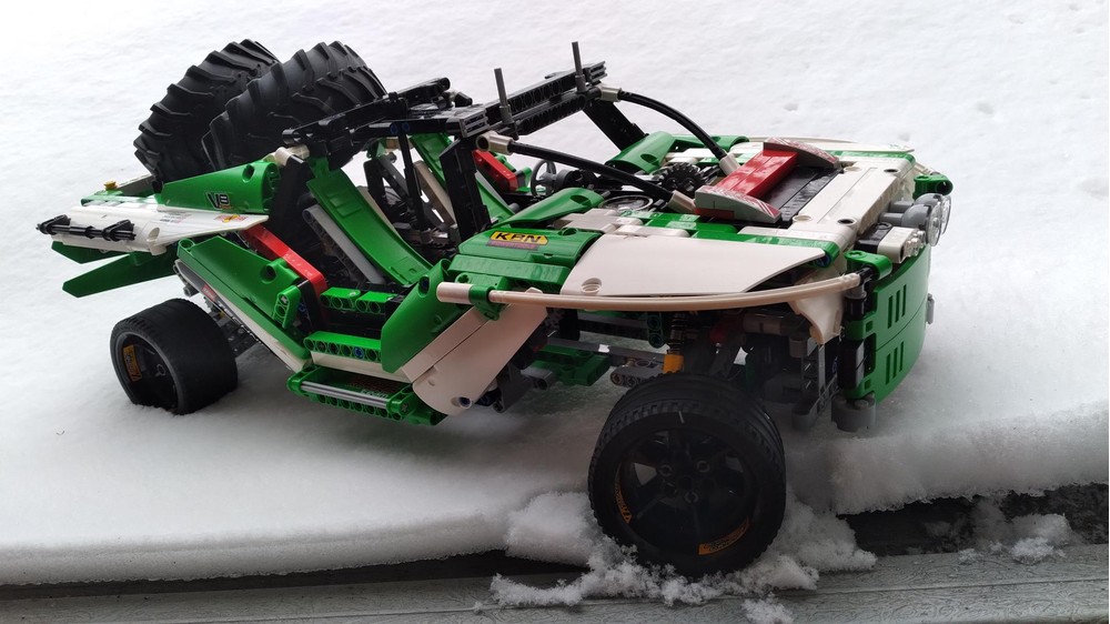 Lego Moc Lego C Model 42039 The Winter Warthog By Moizzz69