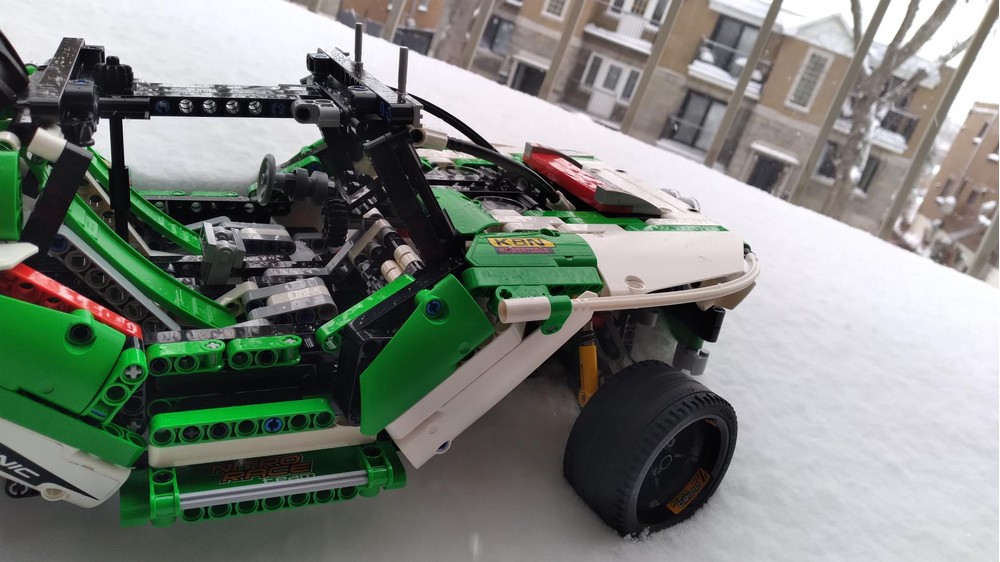 Lego Moc Lego C Model 42039 The Winter Warthog By Moizzz69