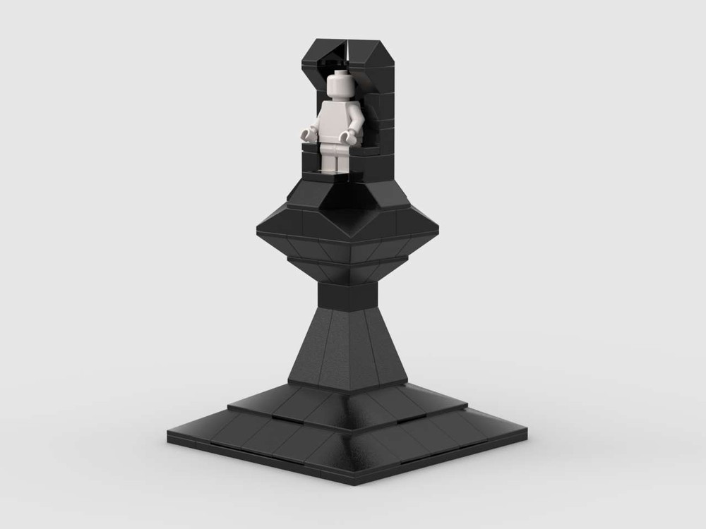 LEGO MOC minifigure throne by PezzidiLego | Rebrickable - Build with LEGO