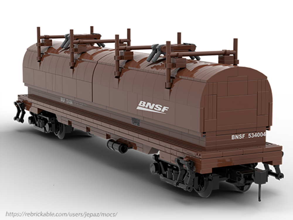 LEGO MOC Coil Car - BNSF by jepaz | Rebrickable - Build with LEGO
