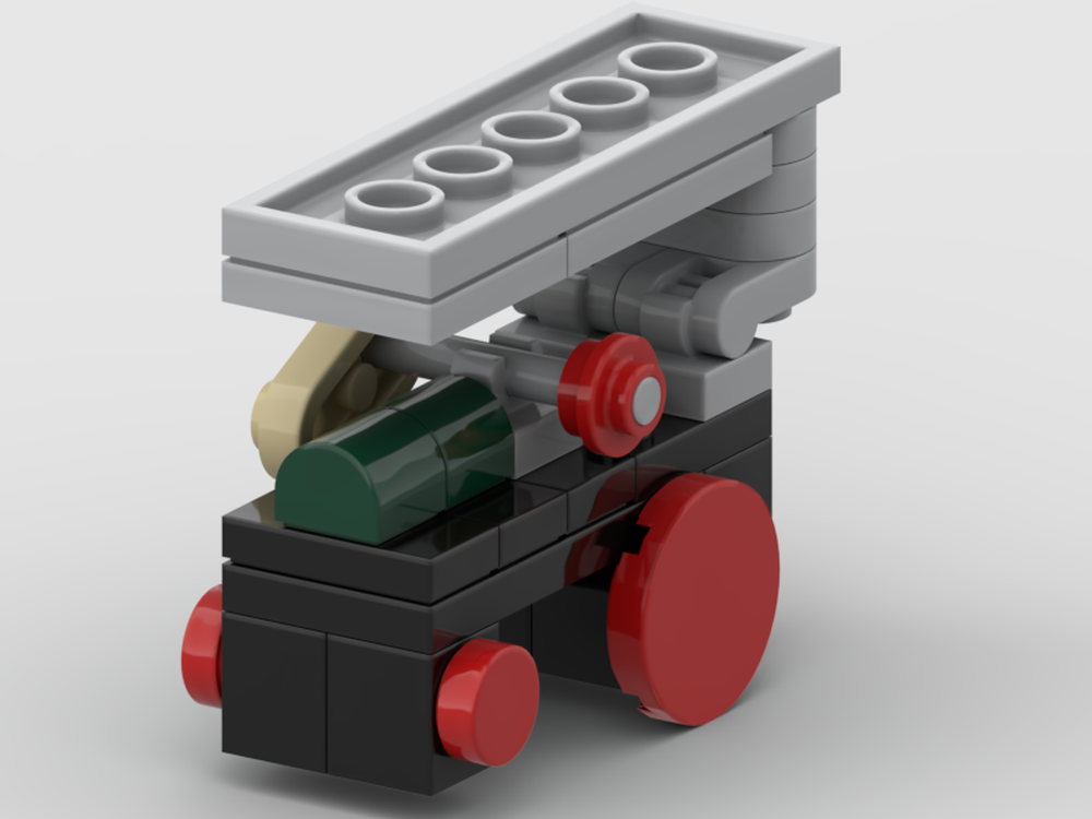 LEGO MOC steam engine by EBbuilds | Rebrickable - Build with LEGO