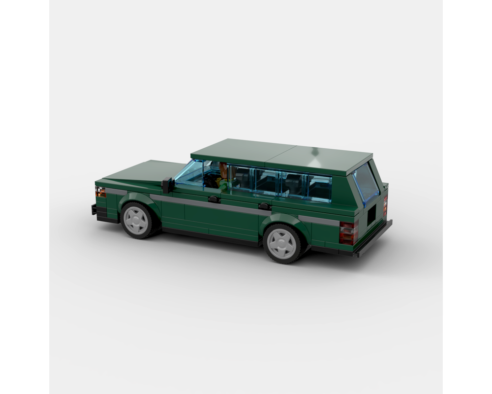LEGO MOC Volvo 245 (dark green) by joey_bricks_things | Rebrickable ...