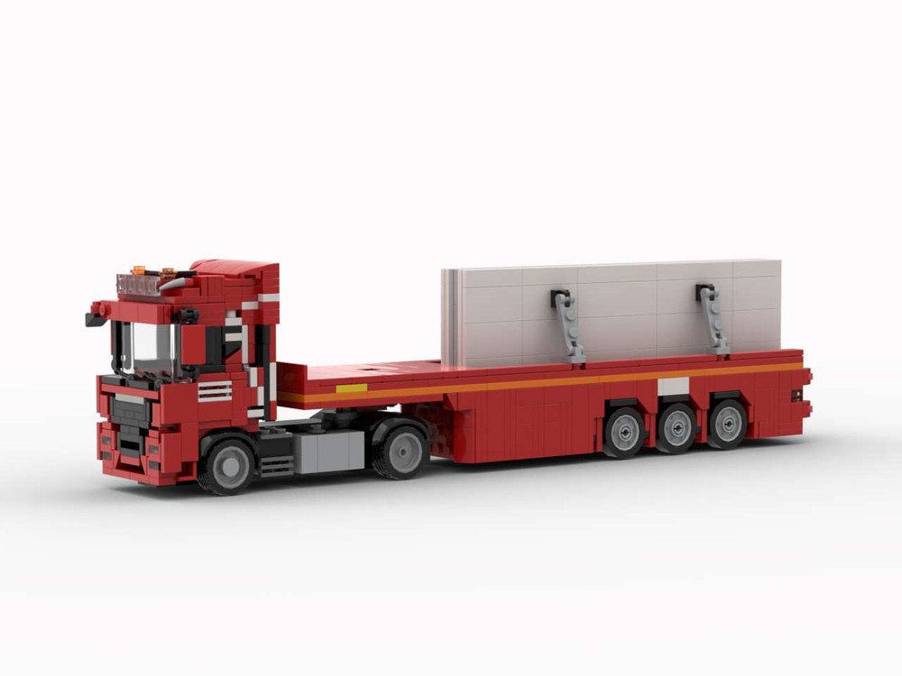 LEGO MOC-133198 MAN TGX with Faymonville Prefamax by JBolink ...