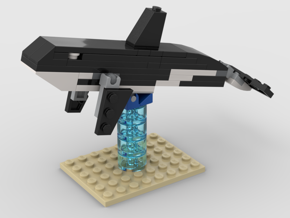 LEGO MOC Orca by builditmac | Rebrickable - Build with LEGO