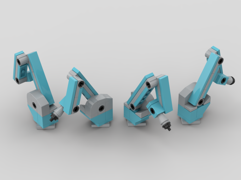 LEGO MOC Robot Arm for Factory / Manufacturing / Production / Workshop ...