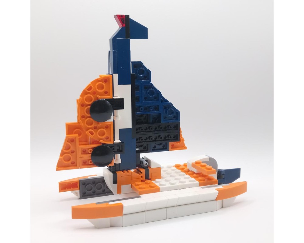 Lego Moc 31089 Catamaran By Dafeld Rebrickable Build With Lego