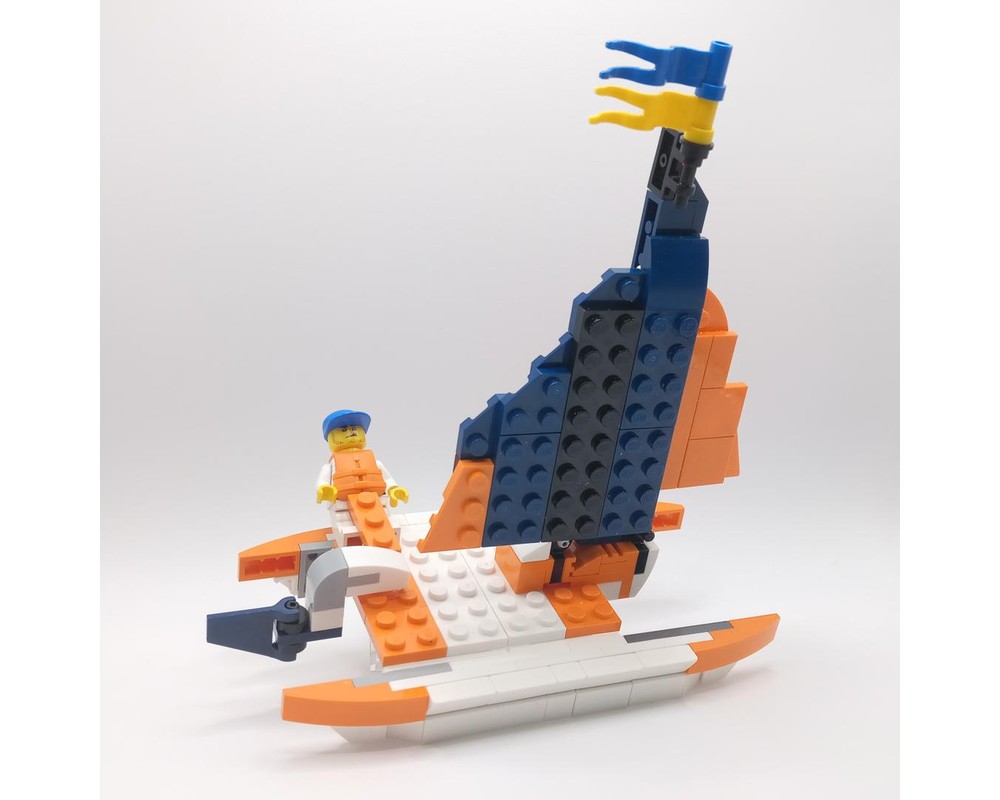 Lego Moc 31089 Catamaran By Dafeld Rebrickable Build With Lego