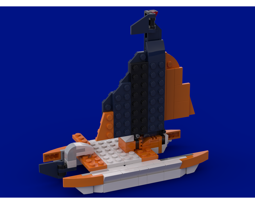 Lego Moc 31089 Catamaran By Dafeld Rebrickable Build With Lego