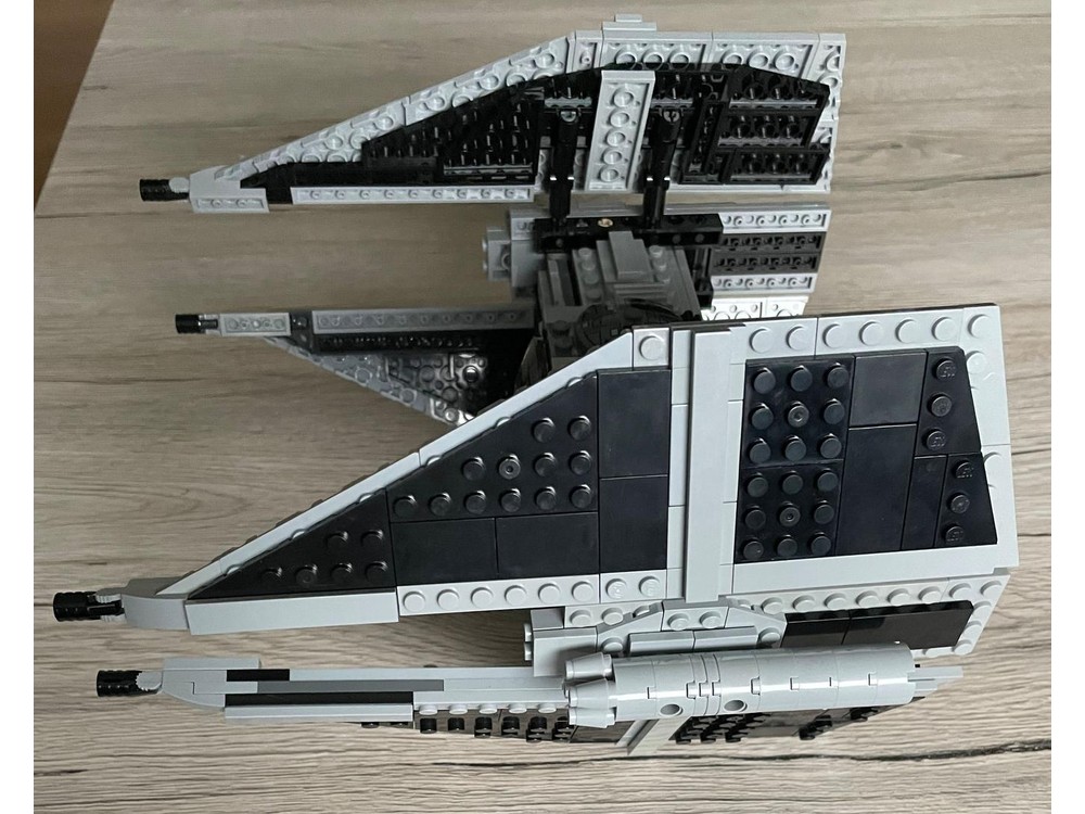 Lego Moc Tie Experimental M3 By Fabian2 Rebrickable Build With Lego