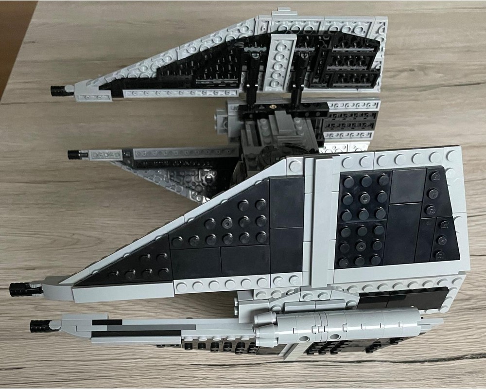 Lego Moc Tie Experimental M3 By Fabian2 Rebrickable Build With Lego