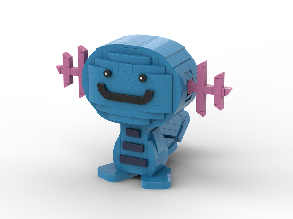 LEGO MOC Wooper (Pokémon) by brickfolk | Rebrickable - Build with LEGO