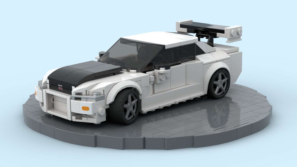 LEGO MOC Skyline GT-R (R34) by williweb | Rebrickable - Build with LEGO