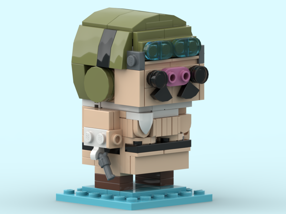 LEGO MOC Porco Rosso & Fio Piccolo - Studio Ghibli BrickHeadz by ...