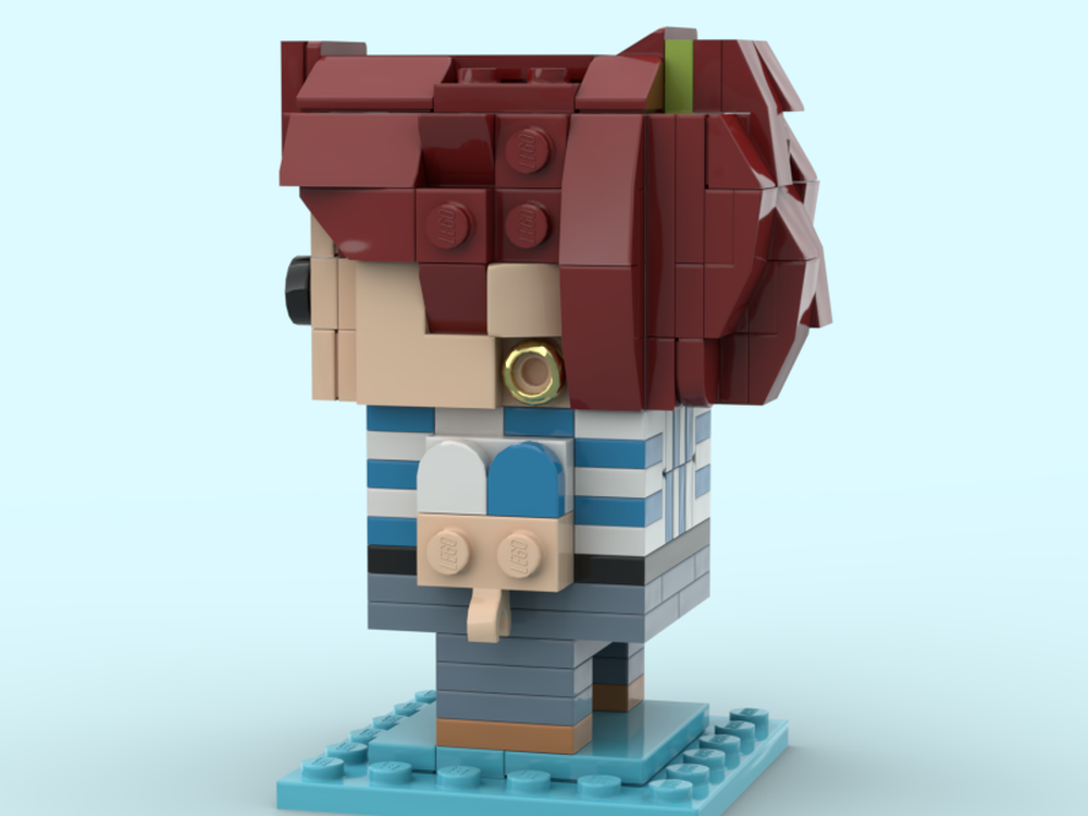 LEGO MOC Porco Rosso & Fio Piccolo - Studio Ghibli BrickHeadz by ...