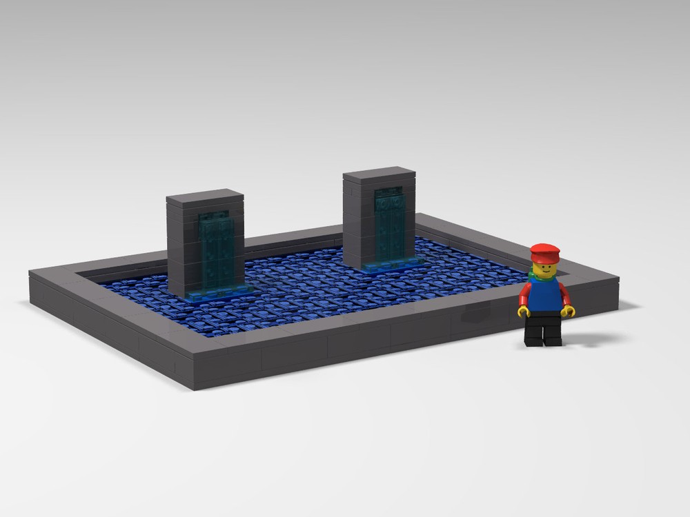 LEGO MOC Fountain by Gkschd | Rebrickable - Build with LEGO