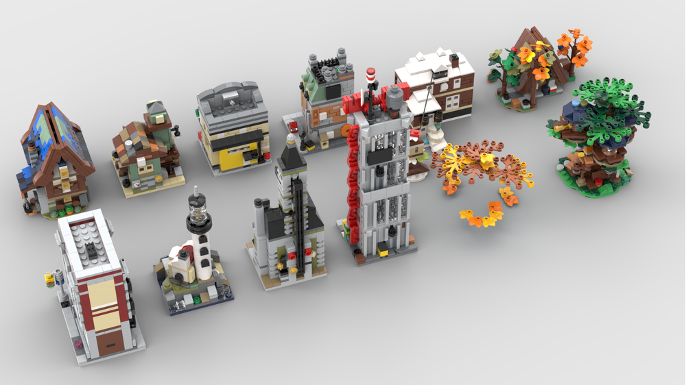 LEGO MOC Mini Modulars - The "Others" Collection by christromans ...