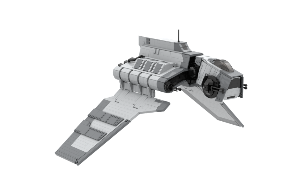 LEGO MOC Imperial Nu-class attack shuttle by thelegowolfpack ...