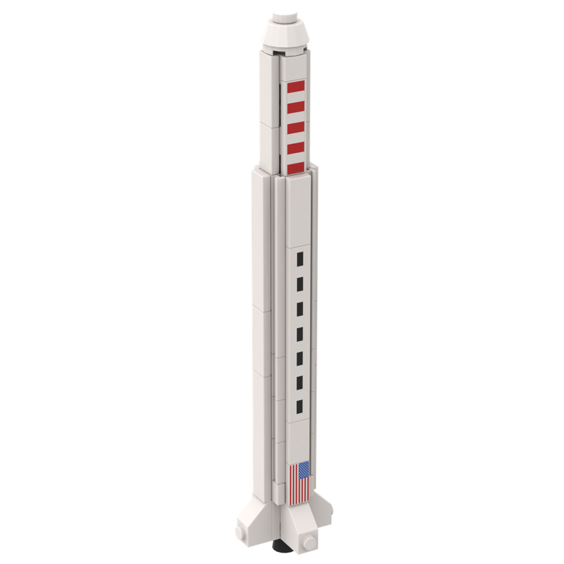 LEGO MOC Launcher One (1:110 scale - as Saturn V) by timepenguin ...
