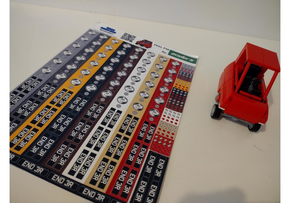 LEGO MOC Peel P50 by EvilEnderman | Rebrickable - Build with LEGO